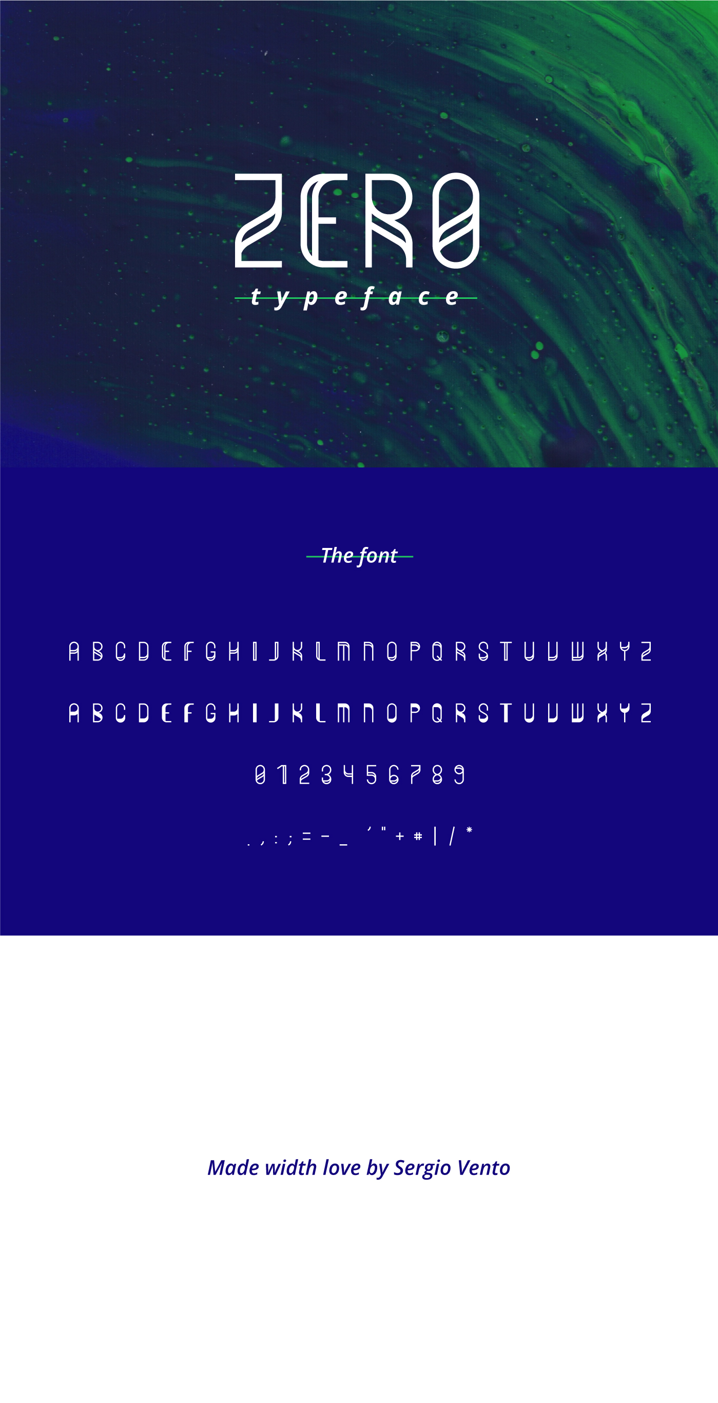 Zero Font - 1001 Free Fonts
